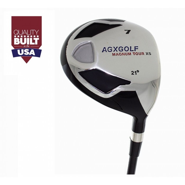 AGXGOLF Men's Edition, Magnum XS #7 FAIRWAY WOOD (21 Degree) w/Free ...
