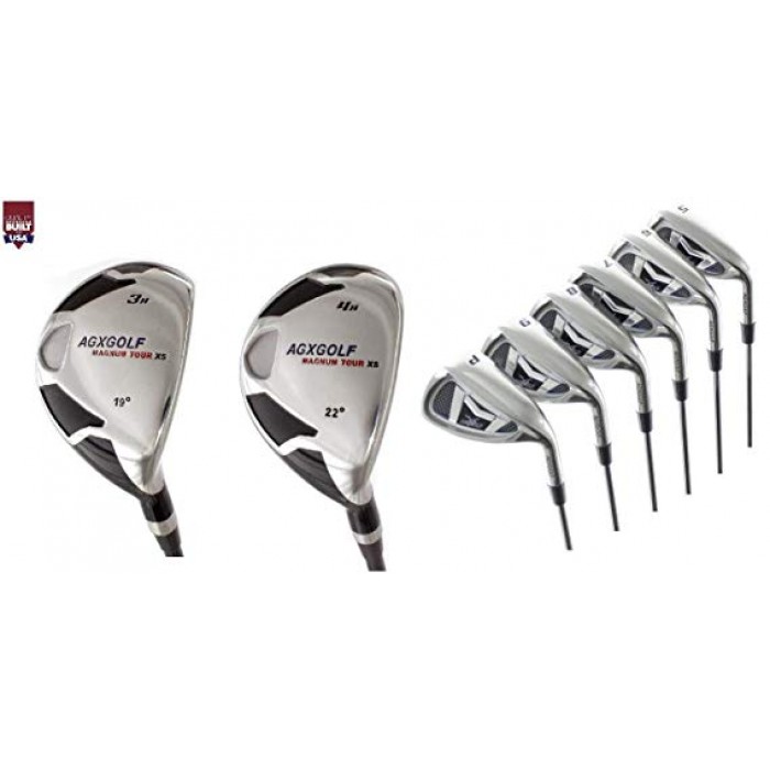 AGXGOLF Ladies Left or Right Hand Graphite Edition Magnum XS Wide Sole ...