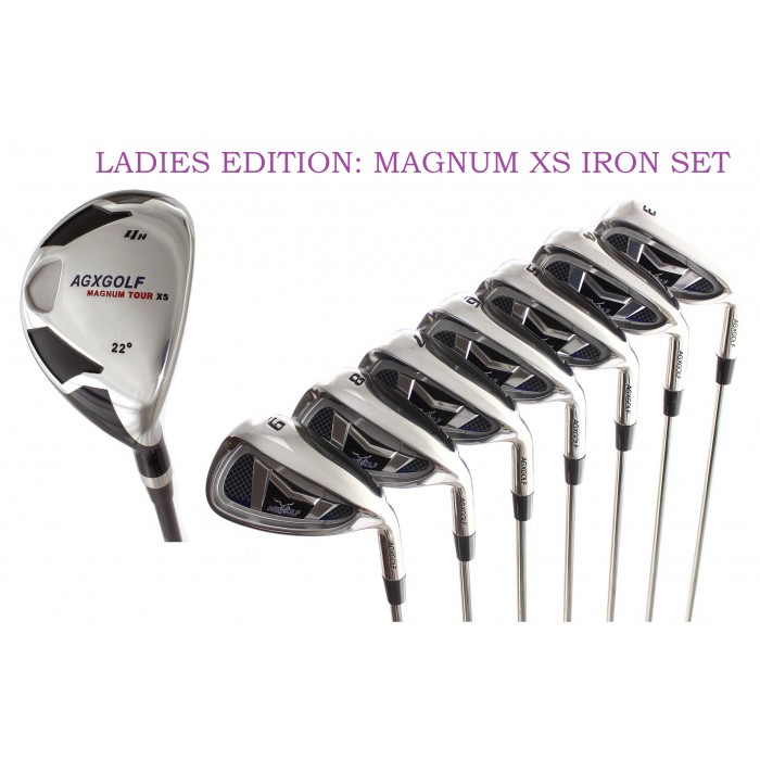AGXGOLF Ladies Left or Right Hand Graphite Edition Magnum XS Wide Sole ...