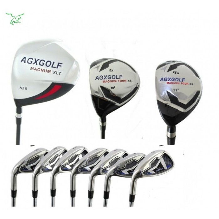 MEN'S LEFT and RIGHT HAND MAGNUM XS-TOUR EDITION 10 CLUB GOLF SET w460 ...